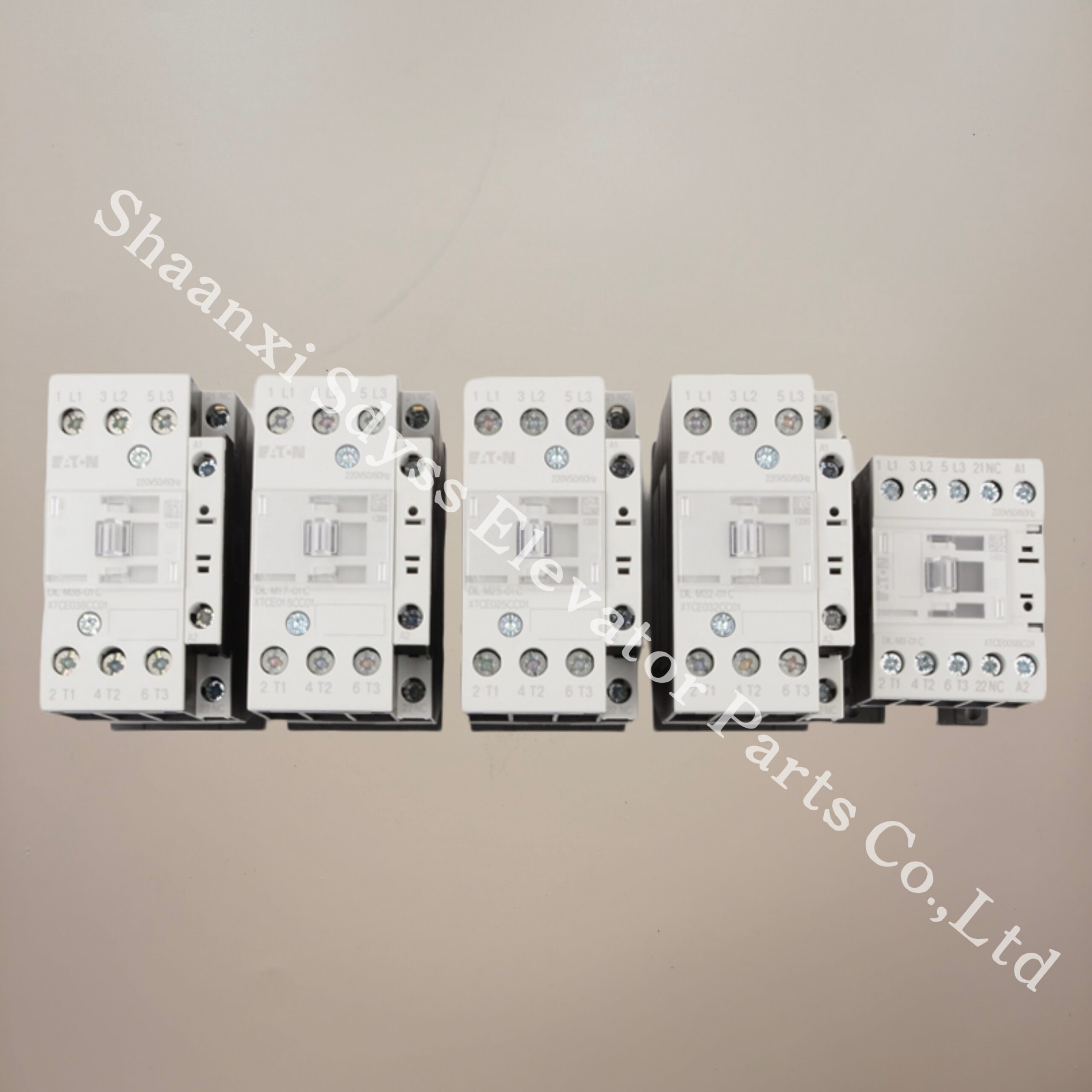 Elevator brake contactor Eaton Muehle DILM9-01C DILM50C auxiliary ...