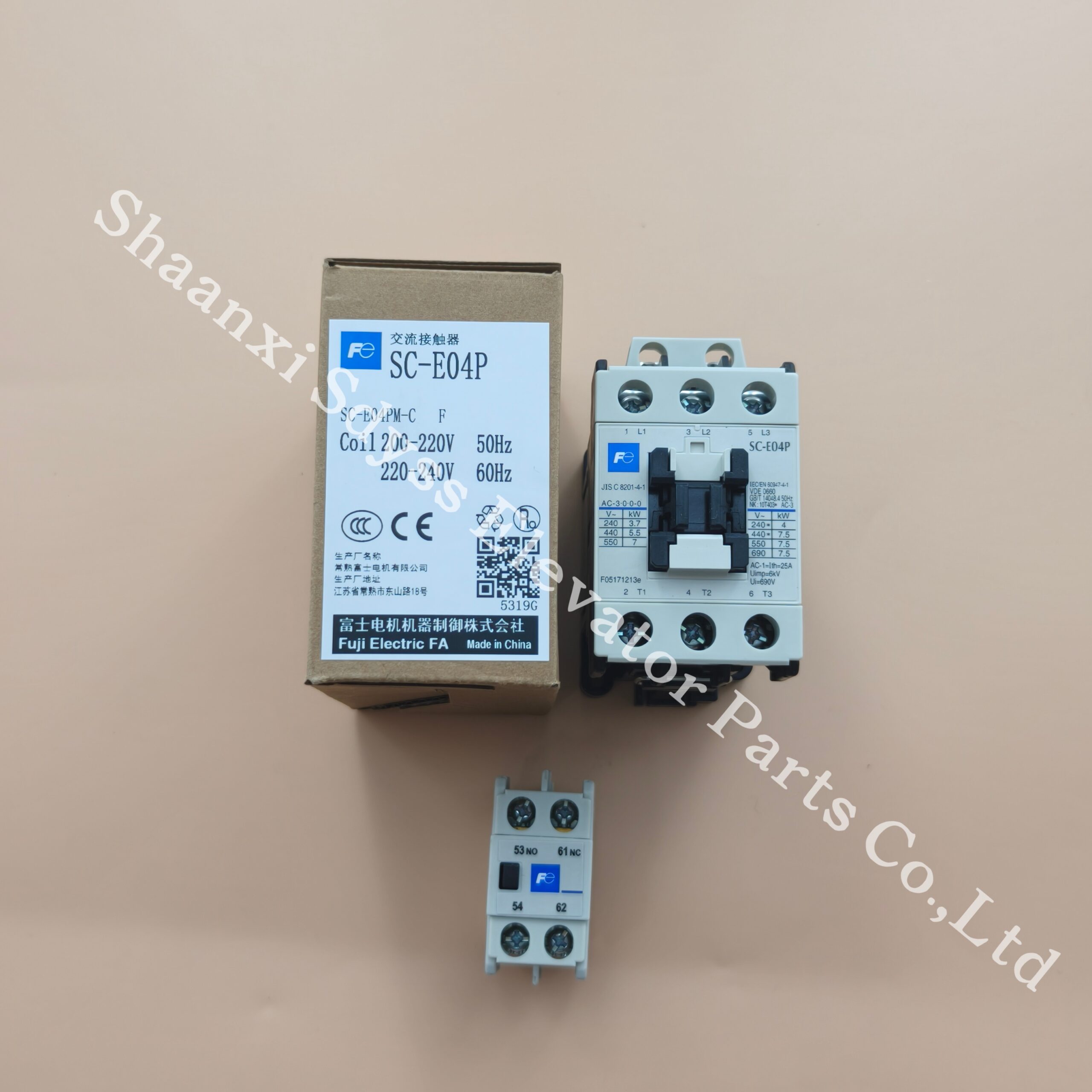 Fuji elevator contactor SC-E04P - Elevator Parts , Escalator Parts ...
