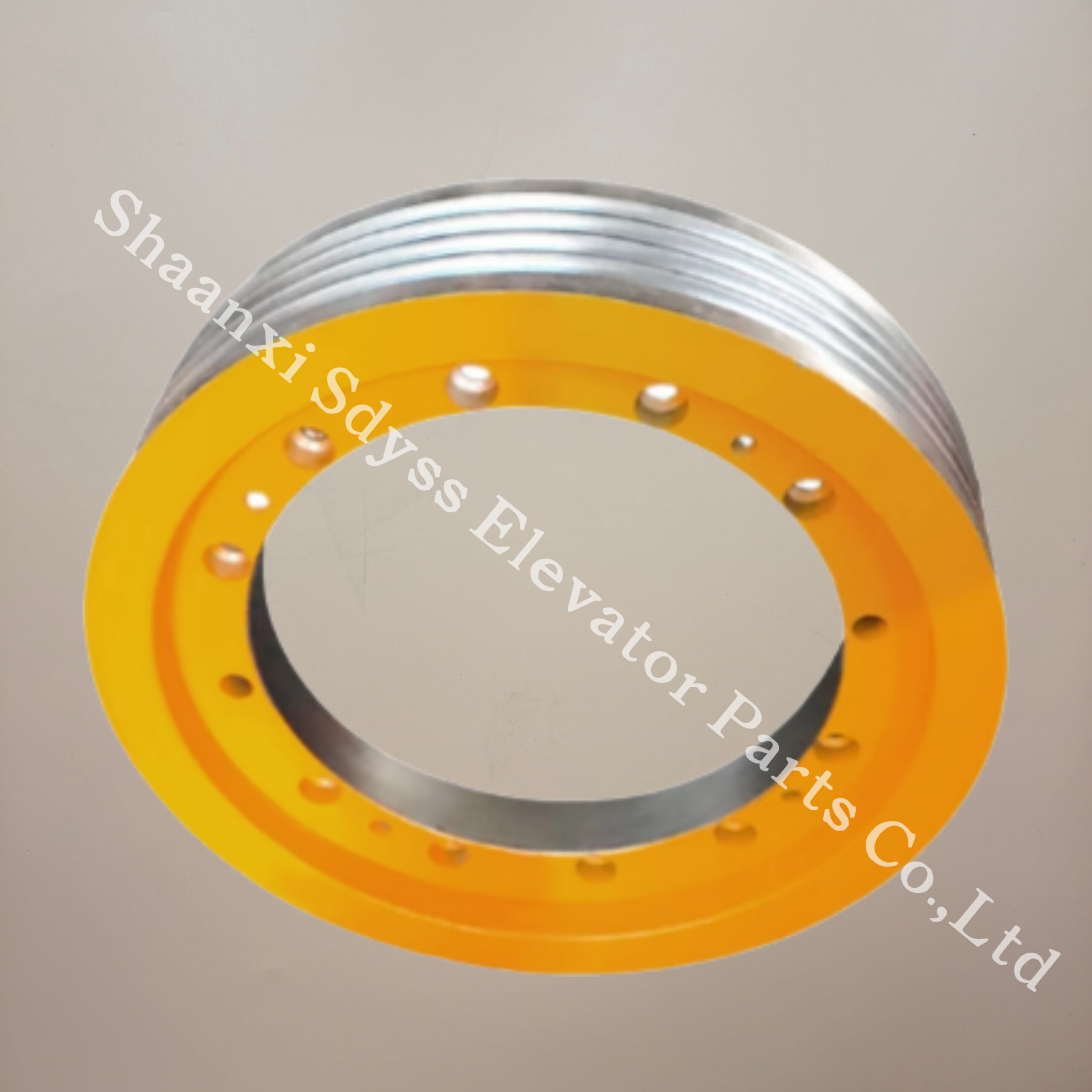 Traction Sheave Montanari elevator main wheel MCG200 magnet gearless ...