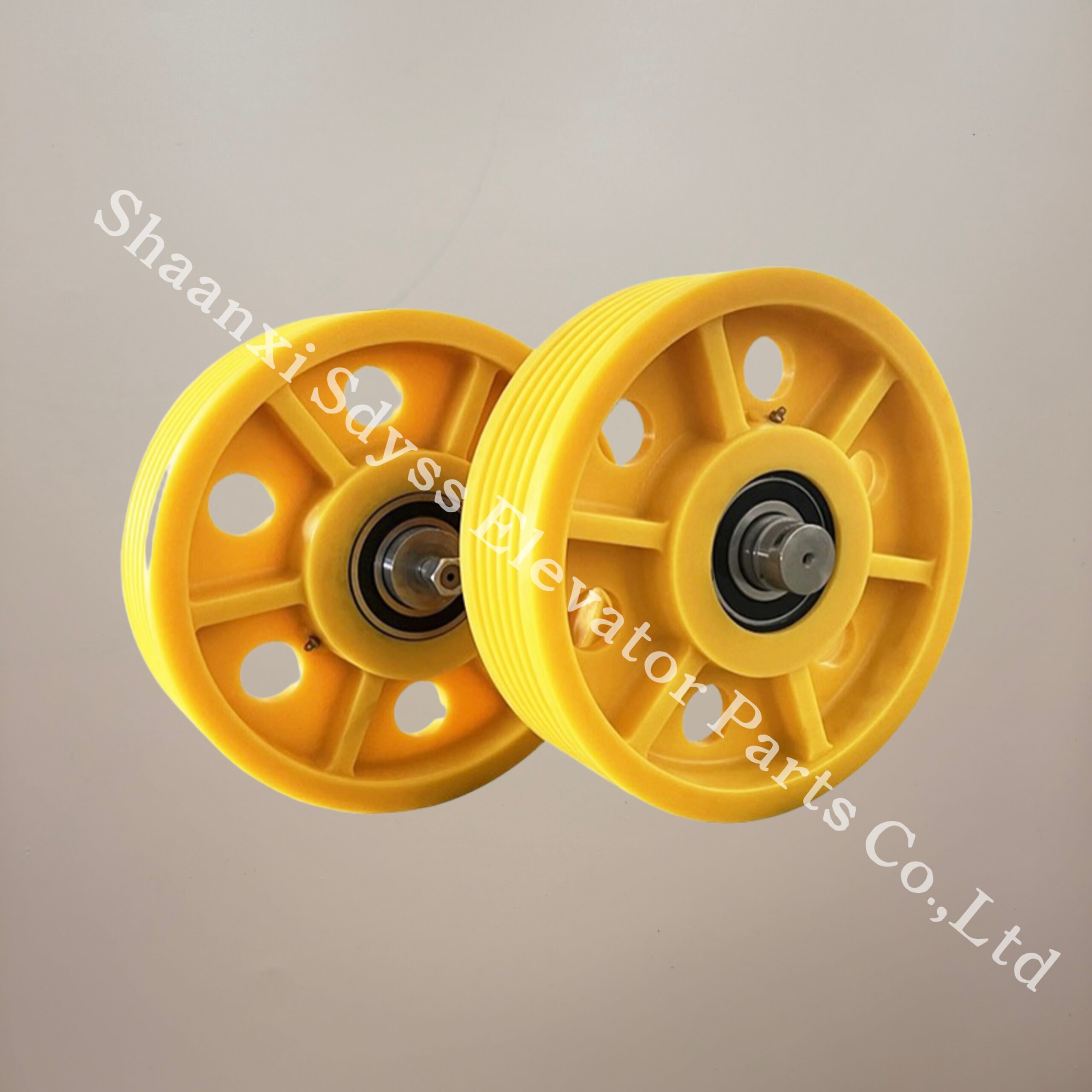 Elevator counterweight Deflect Sheave elevator car nylon wheel ...