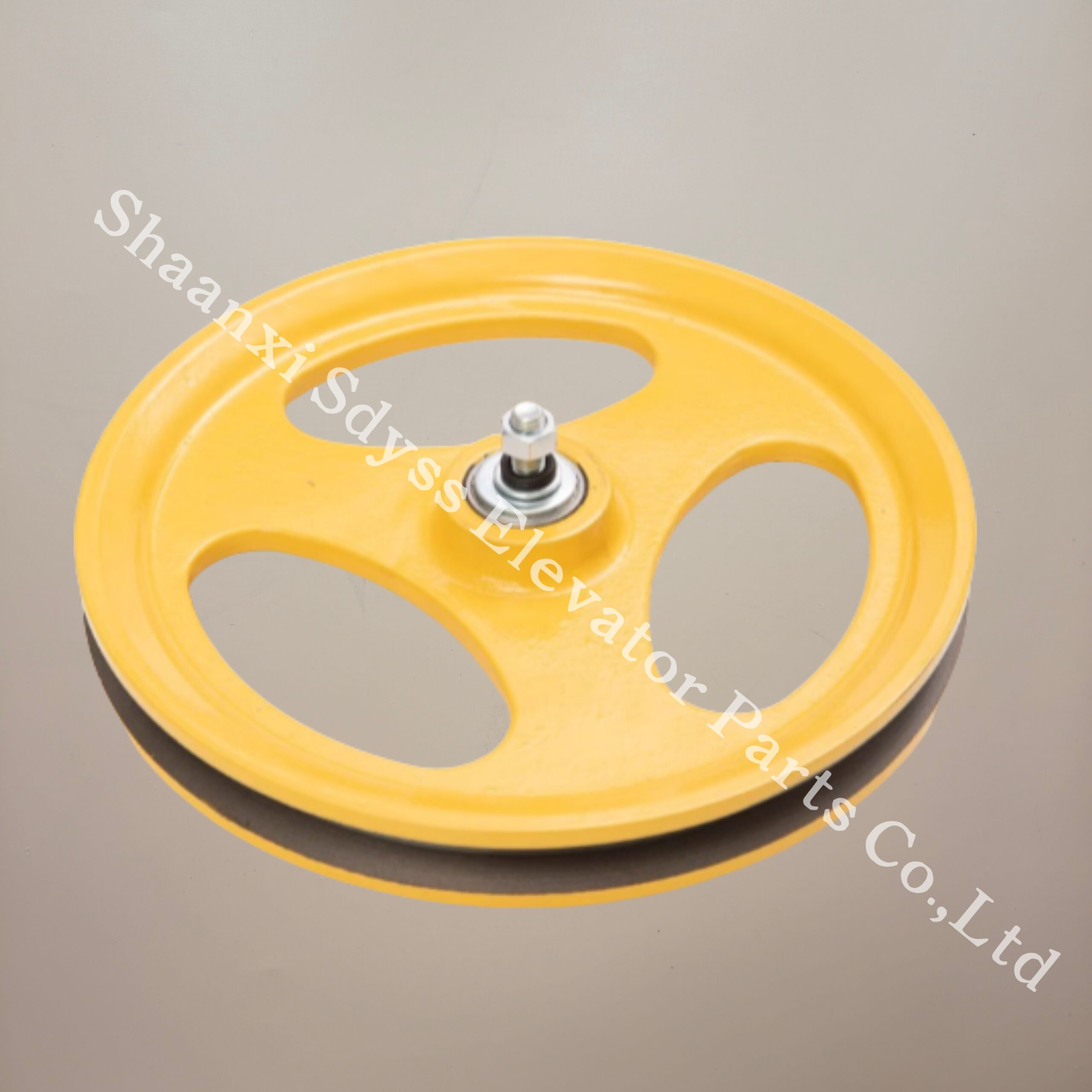 Elevator tension wheel tensioning device governor rope wheel 250 240 ...