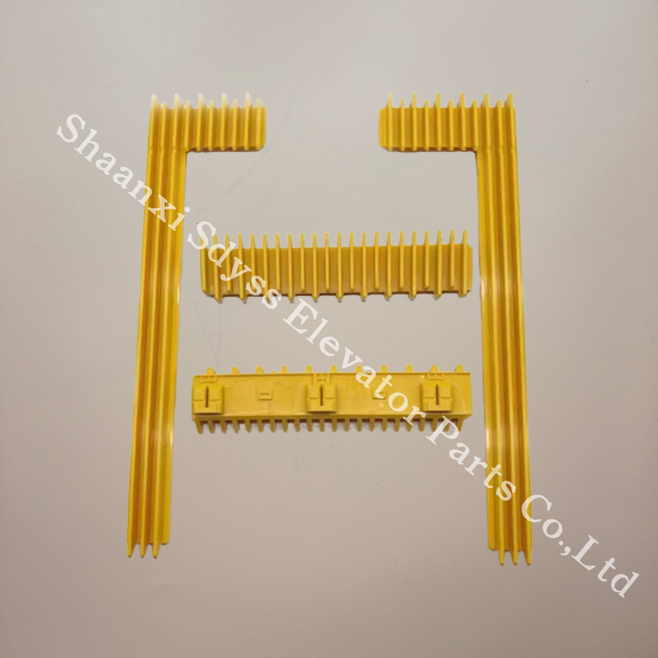 Escalator handrail edge strip, frame, new - style step snap - on edge ...